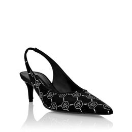 Philipp Plein Slingpumps Monogram