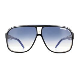 Carrera Aviator Mens Black Dark Blue Gradient Sonnenbrille