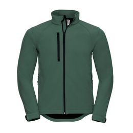 Russel Athletic Russell - Softshelljacke f&uuml;r Herren (Flaschengr&uuml;n)