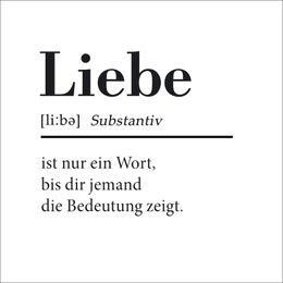 Pro Art Keilrahmenbild LIEBE