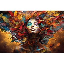 SONSTIGE Leinwandbild DREAM OF LEAVES