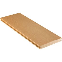 NATURinFORM WPC-Terrassendiele 21x162 mm DIE URBANE FLAIR Massivdiele sisal, 3000 mm