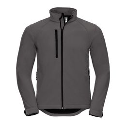 Russel Athletic Russell - Softshelljacke f&uuml;r Herren (Titanium-Grau unifarben)