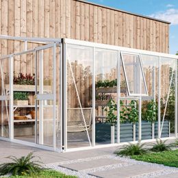 Vitavia Gew&auml;chshaus Helena Tomatenhaus Weiss, 334x266x239 cm (LxBxH)
