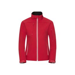Russel Athletic Russell - Softshelljacke f&uuml;r Damen (Rot)