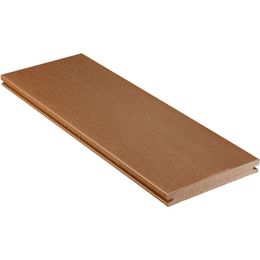 NATURinFORM WPC-Terrassendiele 21x162 mm DIE URBANE FLAIR Massivdiele lehm, 3000 mm