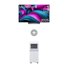 LG 55 &Prime; OLED evo AI C5 4K Smart TV + Mobile Klimaanlage (9000 BTU) OLED55C5ELB.TF09001