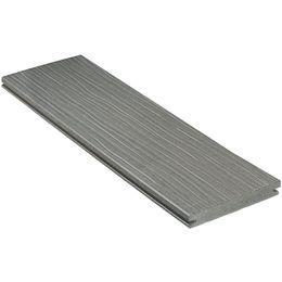 NATURinFORM WPC-Terrassendiele DIE EXKLUSIVE Graphitgrau massiv, 3000 mm, 140 mm