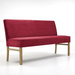 Empinio24 Sitzbank Microfaser Breite 90-180 cm Buche oder Eiche Sophie Sitzbreite 90 cm