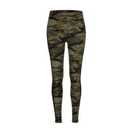 Urban Classics Leggings Damen Gr&ouml;&szlig;e XXL gr&uuml;n / schwarz