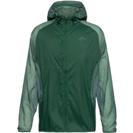 Nike Trail Aireez Laufjacke Herren - Gr&ouml;&szlig;e XXL - gr&uuml;n