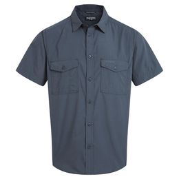 Craghoppers - "Kiwi II" Hemd f&uuml;r Herren, kurz&auml;rmlig (Schattiertes Blau)