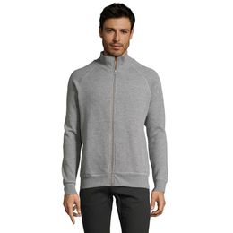 SOLS - "Sundae" Jacke Mit Rei&szlig;verschluss f&uuml;r Herren (Tiefgrau meliert)