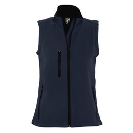 SOLS Damen Rallye Softshell-Bodywarmer / Softshell-Weste (Marineblau)