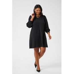 Kaffe Kleid A-shape black