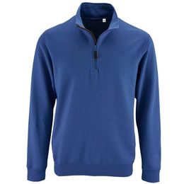 SOLS - "Stan" Pullover Stehkragen f&uuml;r Herren (K&ouml;nigsblau)
