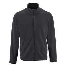 SOLS Herren Fleece-Jacke Norman (Anthrazit)
