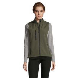 SOLS - "Rallye" Weste f&uuml;r Damen &Auml;rmellos (Army-Gr&uuml;n)