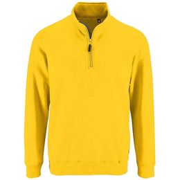 SOLS - "Stan" Pullover Stehkragen f&uuml;r Herren (Gold)