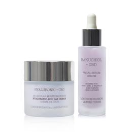 Hyalurons&auml;ure-Tagescreme + Bakuchiol-Serum