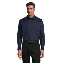 SOLS - "Brighton" Hemd f&uuml;r Herren - Business Lang&auml;rmlig (Dunkelblau)