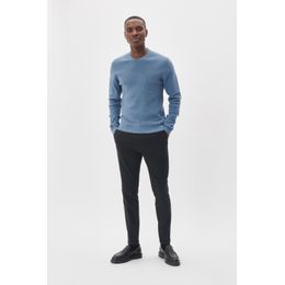 Matinique Strickpullover MAlagoon Gerade Passform blue