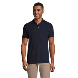 SOLS - "Portland" Poloshirt f&uuml;r Herren (Dunkelblau/Grau)