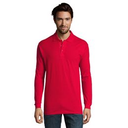 SOLS - "Star" Poloshirt f&uuml;r Herren Lang&auml;rmlig ()