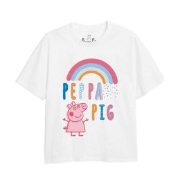 Peppa Pig - T-shirt - Fille (Blanc)