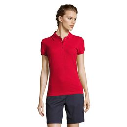 SOLS - "People" Poloshirt f&uuml;r Damen (Rot)