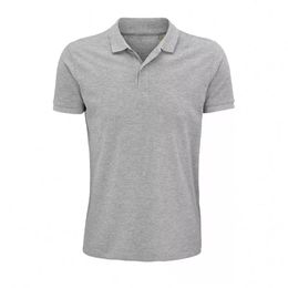 SOLS - "Planet" Poloshirt f&uuml;r Herren (Grau meliert)