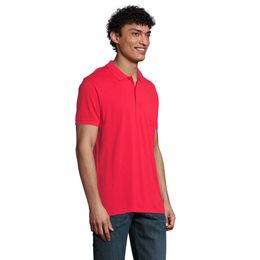 SOLS - "Planet" Poloshirt f&uuml;r Herren (Rot)