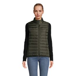 SOLS - "Stream" Weste f&uuml;r Damen (Army-Gr&uuml;n)