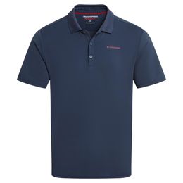 Craghoppers - "Bramshaw" Poloshirt f&uuml;r Herren, Nosilife, Emblem, kurz&auml;rmlig (Marineblau)