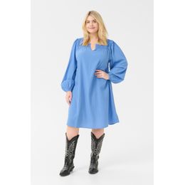Kaffe Kleid A-shape blue