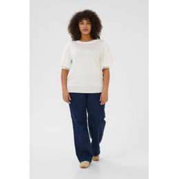 Kaffe Strickpullover Regular fit white