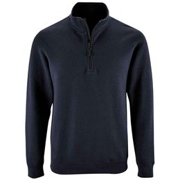 SOLS - "Stan" Pullover Stehkragen f&uuml;r Herren (Dunkelblau)