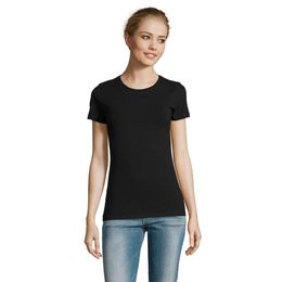 SOLS - "Millenium" T-Shirt f&uuml;r Damen (Schwarz)
