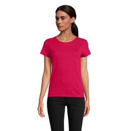 SOLS - "Pioneer" T-Shirt f&uuml;r Damen (Fuchsie)
