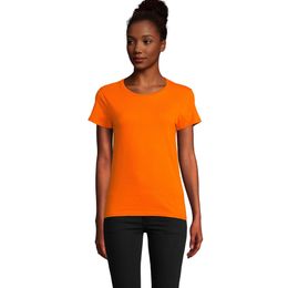 SOLS - "Pioneer" T-Shirt f&uuml;r Damen (Orange)