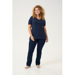 Kaffe T-shirt A-shape Midnight Marine