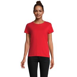 SOLS - "Pioneer" T-Shirt f&uuml;r Damen (Leuchtend Rot)