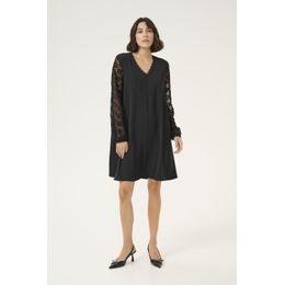 Kaffe Kleid A-shape black