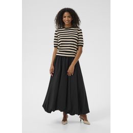 Kaffe Strickpullover Regular fit black offwhite