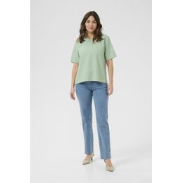 Kaffe Kurzarm-Bluse Regular fit Green Bay CC. pale green
