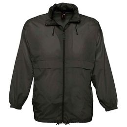 SOLS - "Surf" Windjacke f&uuml;r Herren/Damen Unisex (Schwarz)