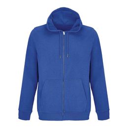 SOLS - "Calipso" Hoodie mit durchgehendem Rei&szlig;verschluss f&uuml;r Herren/Damen Unisex (K&ouml;nigsblau)