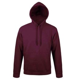 SOLS - "Snake" Kapuzenpullover f&uuml;r Herren/Damen Unisex (Burgunderrot)
