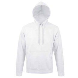 SOLS - "Snake" Kapuzenpullover f&uuml;r Herren/Damen Unisex (Wei&szlig;)