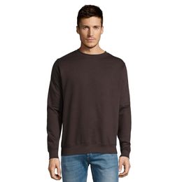 SOLS - "New Supreme" Sweatshirt f&uuml;r Herren/Damen Unisex (Dunkelgrau unifarben)